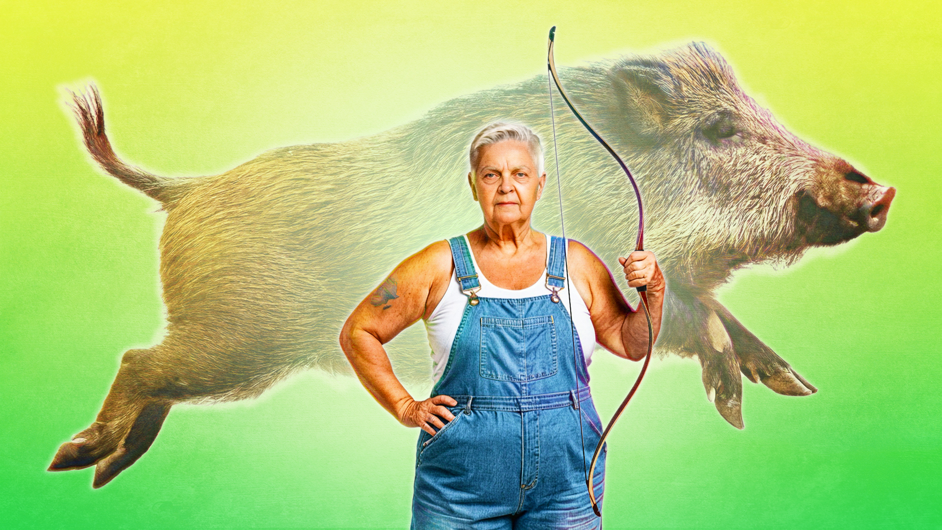 Recurve Bow Hog Hunt | Ron's Guide Service